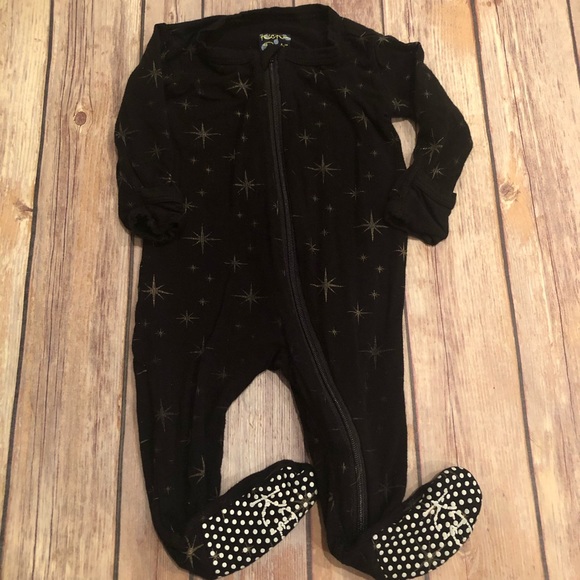 Kickee Pants | One Pieces | Kickee Silver Stars Sleeper | Poshmark